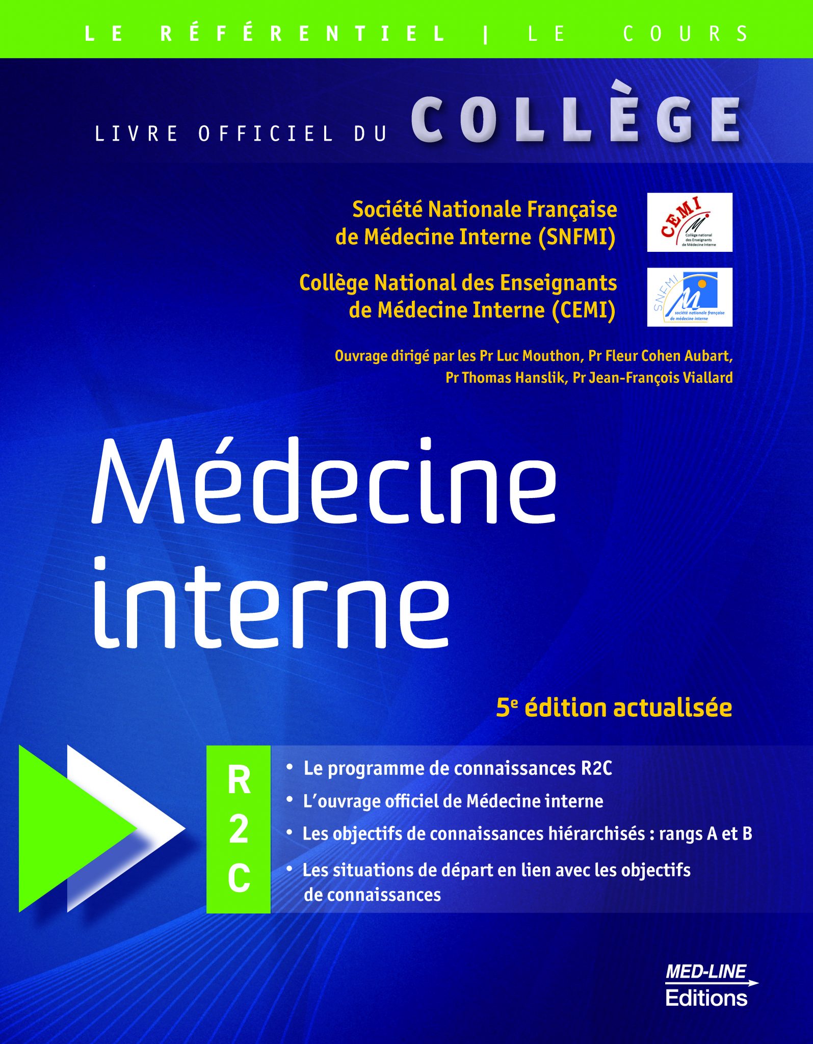 Médecine interne - 5e édition actualisée - R2C | Éditions Med-Line
